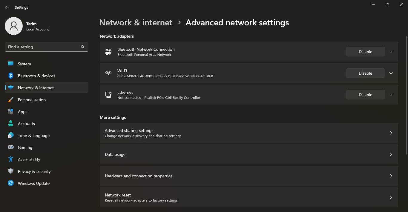 Windows 11 Ethernet Doesn’t Have A Valid IP Configuration