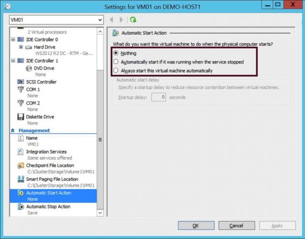Automatically Run Hyper-V Virtual Machines At Startup In Windows ...