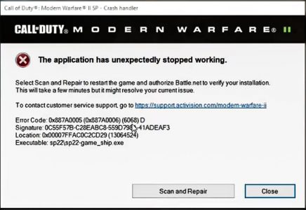 How To Fix Call Of Duty: Modern Warfare 2 Dev Error 6036