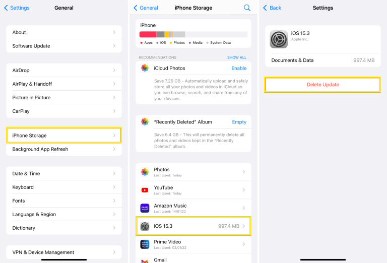 How To Delete iOS Update On iPhone? - Hawkdive.com
