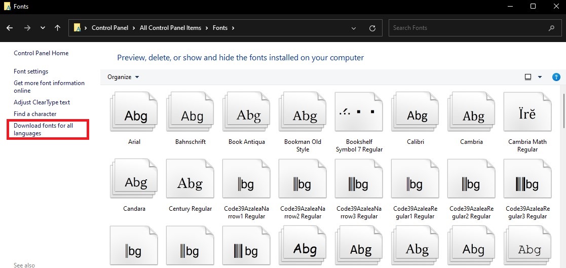 How To Download Fonts For All Languages In Windows 11 - Hawkdive.com