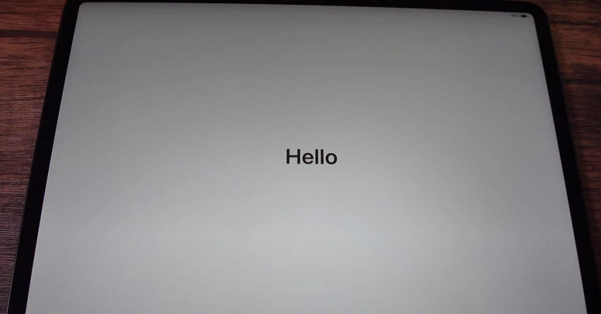 How To Set Up A New iPad Pro M1 From Start? - Hawkdive.com