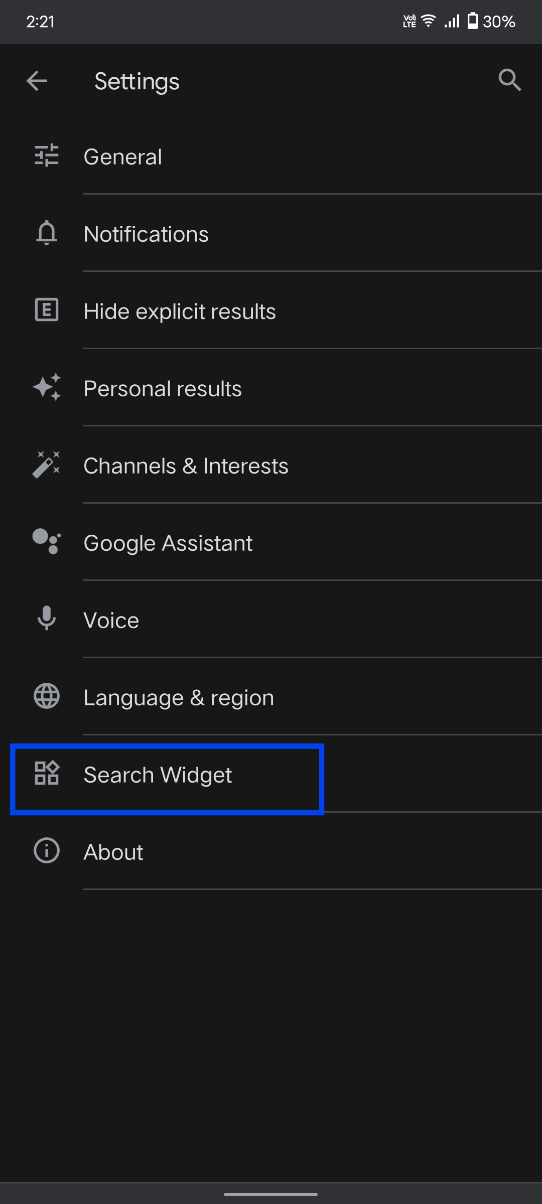 How To Customize The Google Search Widget On Android - Hawkdive.com