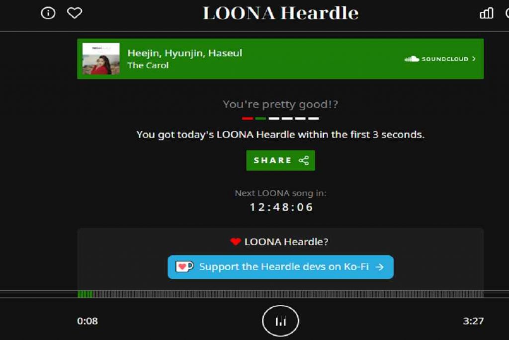 Meet LOONA Heardle: K-Pop(Orbit) Version Of Heardle! - Hawkdive.com