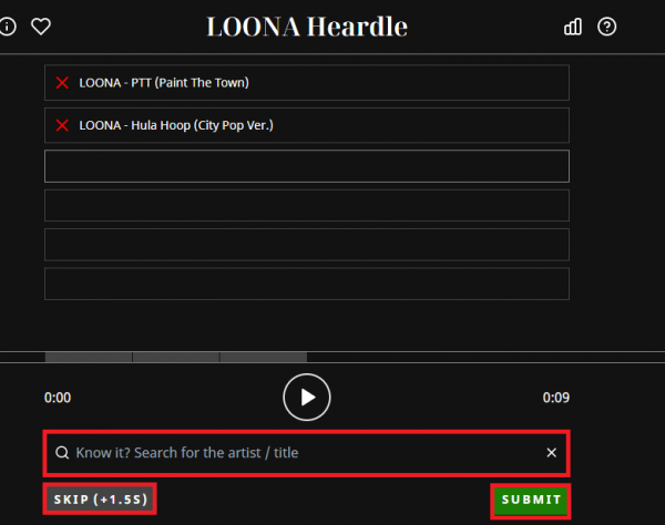 Meet LOONA Heardle: K-Pop(Orbit) Version Of Heardle! - Hawkdive.com