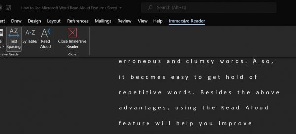 How To Use Microsoft Word Read Aloud Feature - Hawkdive.com