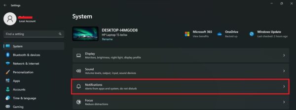 How To Reset And Clear "Notifications From Apps And Other Senders" List In Windows 11 - Hawkdive.com