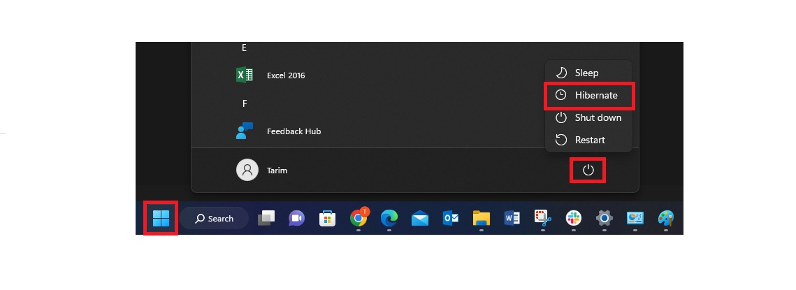 How To Add Or Remove Hibernate On The Power Menu In Windows 11