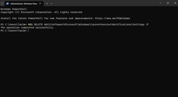 How To Reset And Clear "Notifications From Apps And Other Senders" List ...