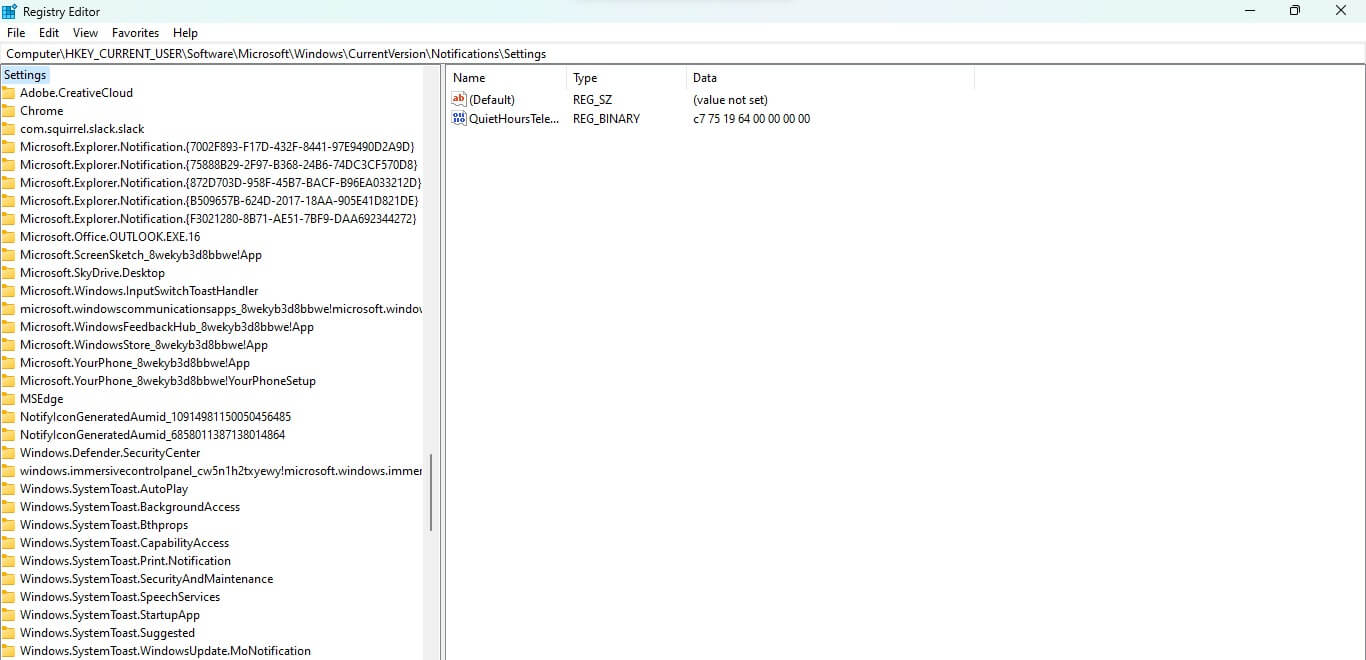 How To Reset And Clear "Notifications From Apps And Other Senders" List ...