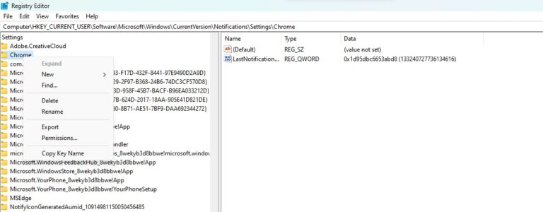 How To Reset And Clear "Notifications From Apps And Other Senders" List ...