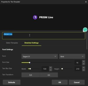 Prism Live Studio - An OBS Competitor - Hawkdive.com