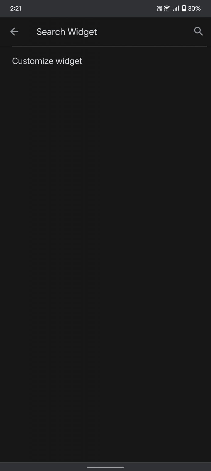 How To Customize The Google Search Widget On Android - Hawkdive.com