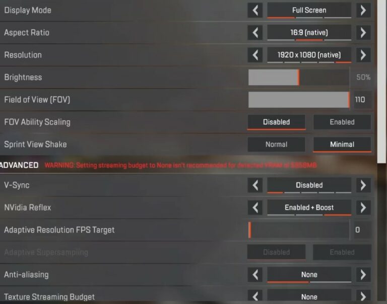 The Best CONFIG For Performance On Apex Legends - Hawkdive.com