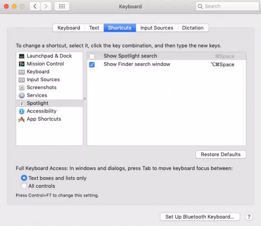 Spotlight Search Not Working After macOS Monterey Update