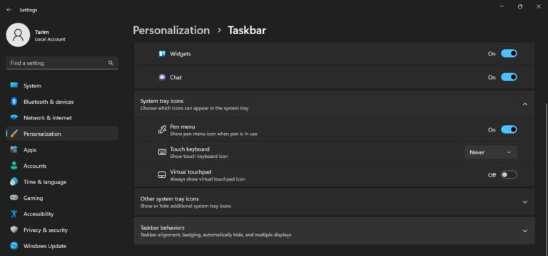How To Enable/Disable Show Labels On Taskbar Pins In Windows 11 - Hawkdive.com