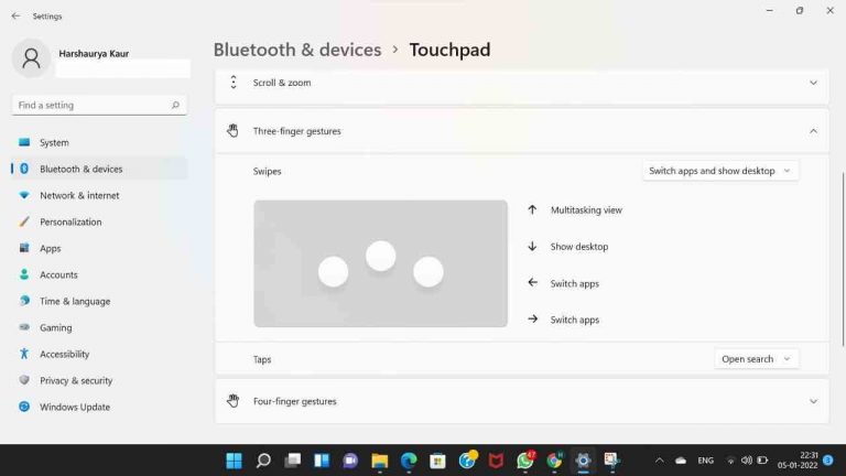 Enable Or Disable Screen Edge Swipe In Windows 11 - Hawkdive.com