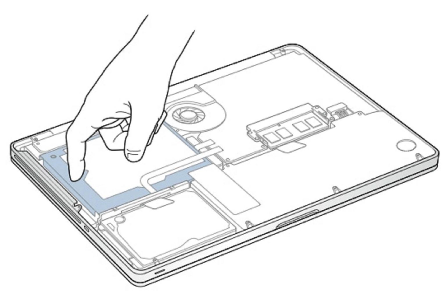 How To Remove Or Install Memory- MacBook Pro - Hawkdive.com