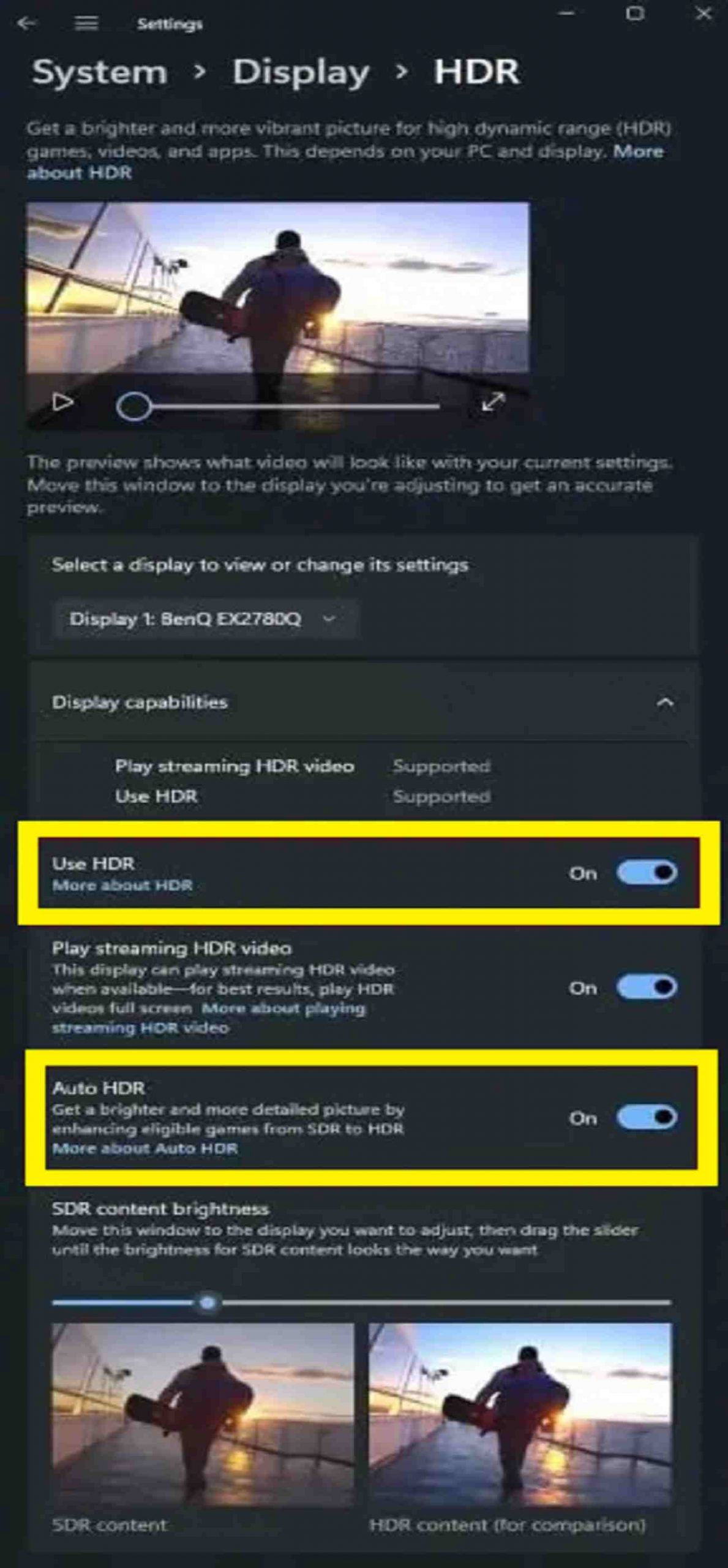 How To Turn On Or Off Auto HDR In Windows 11? - Hawkdive.com