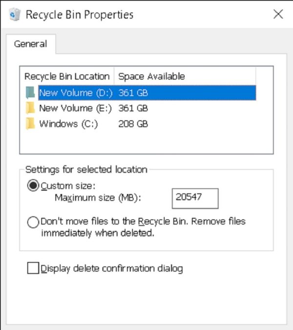 How To Change Size For Recycle Bin Storage In Windows 11 - Hawkdive.com