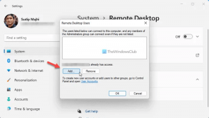 How To Add Or Remove Remote Desktop Users Windows 11 - Hawkdive.com