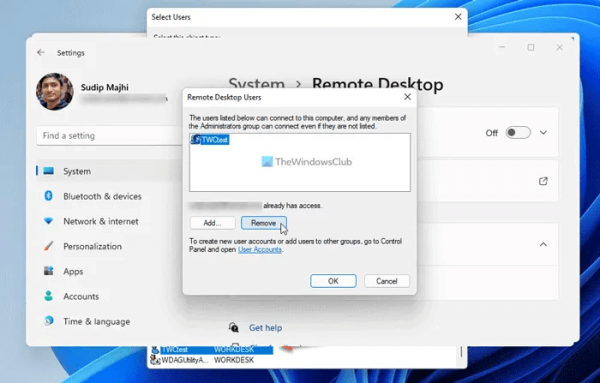 How To Add Or Remove Remote Desktop Users Windows 11 - Hawkdive.com