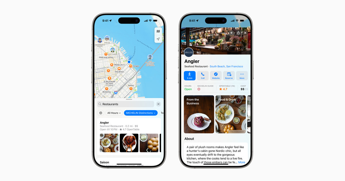 Expert insights and reviews now featured on Apple Maps. - Hawkdive.com