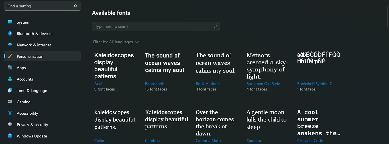 How To Download Fonts For All Languages In Windows 11 - Hawkdive.com