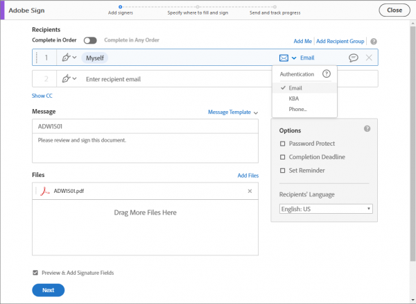 How To Get PDFs Signed By Others Using Adobe Sign
