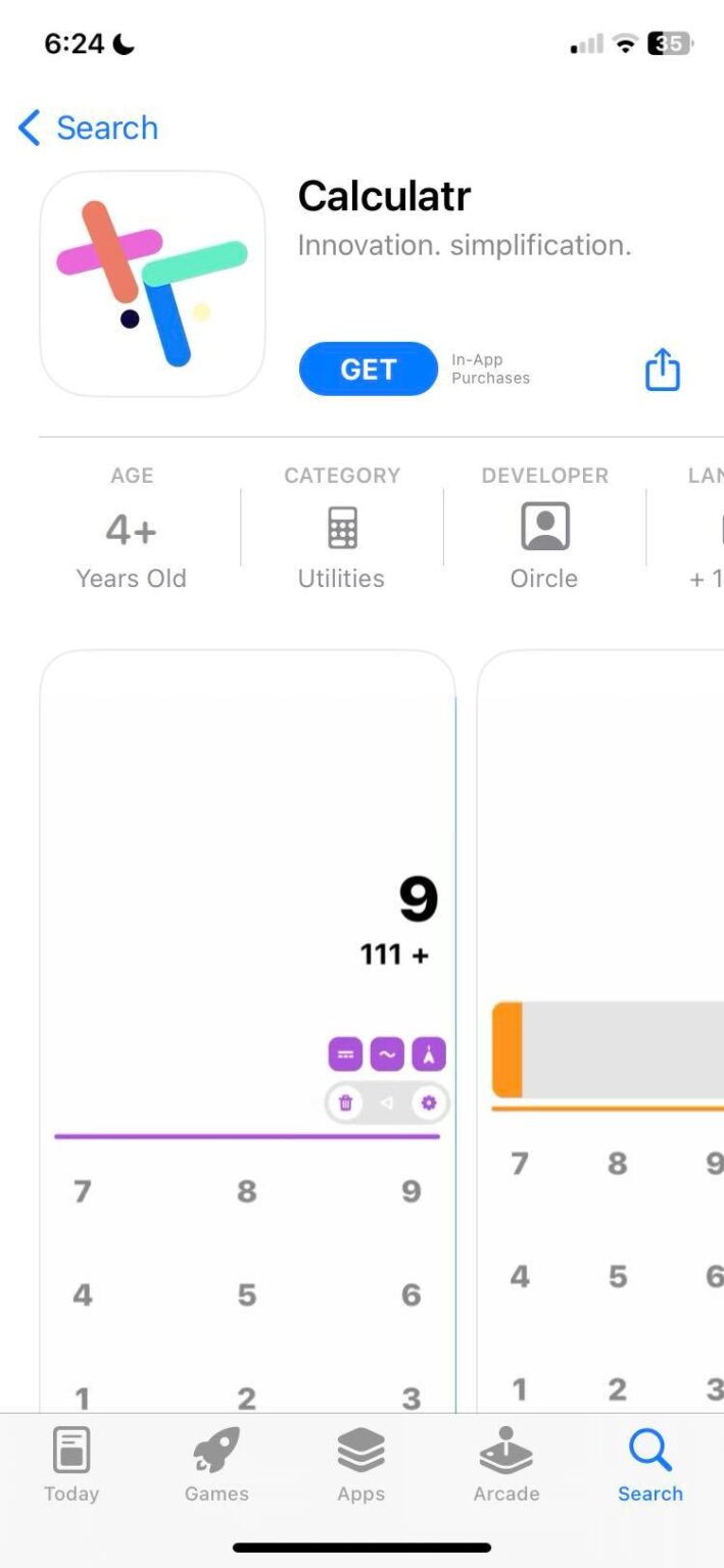 The Calculators On The Apple App Store - Hawkdive.com