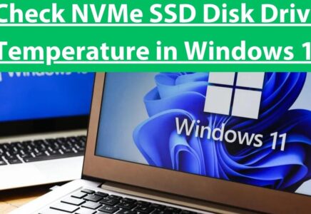 How To Check NVMe SSD Disk Drive Temperature In Windows 11 - Hawkdive.com