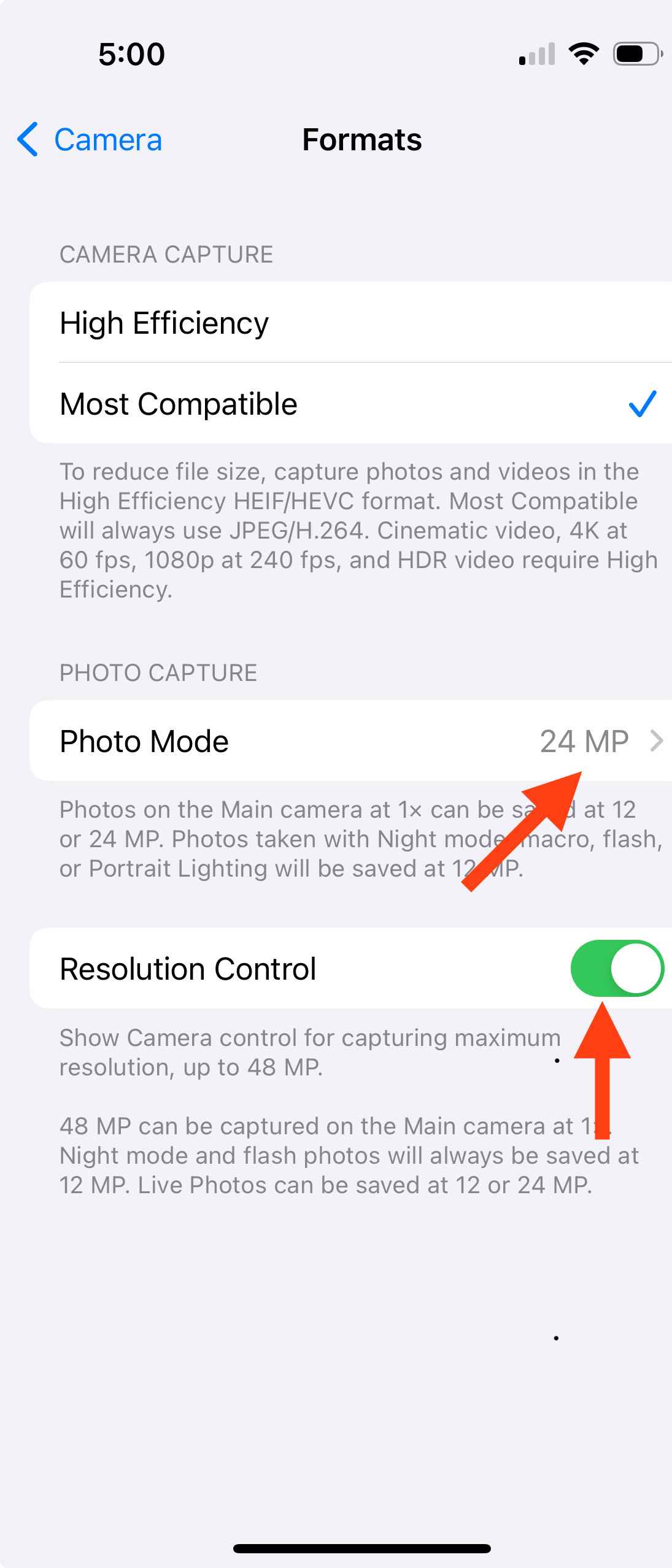How To Enable 48 MP Camera On iPhone 15 - Hawkdive.com
