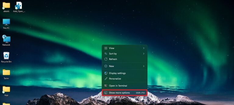 How To Add Open Desktop Background File Location Context Menu In Windows 11 - Hawkdive.com