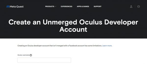 How To Create An Oculus Developer Account? - Hawkdive.com