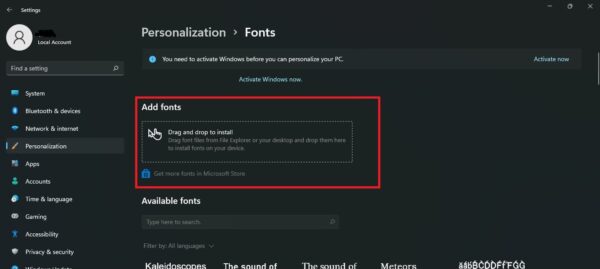 How To Download Fonts For All Languages In Windows 11 - Hawkdive.com