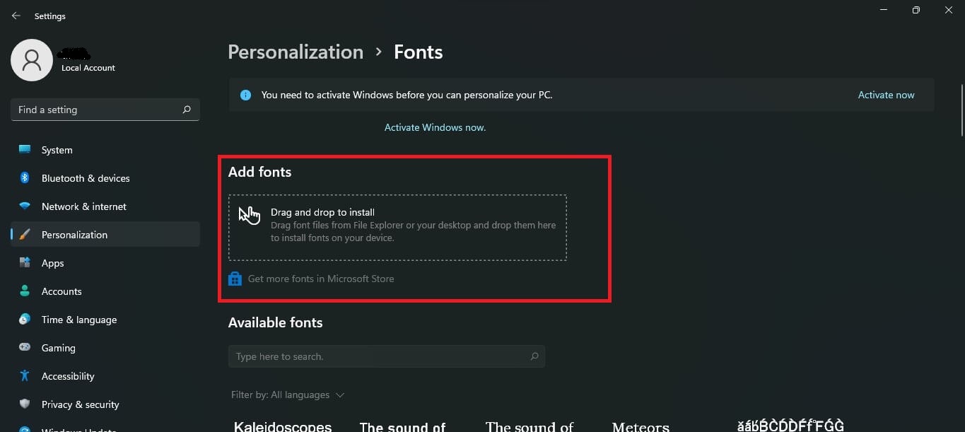 How To Download Fonts For All Languages In Windows 11 - Hawkdive.com