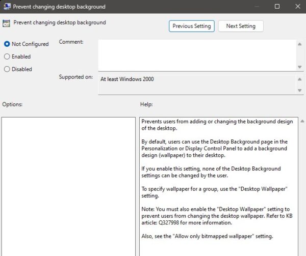 How To Enable Or Disable Changing Desktop Background In Windows 11 ...