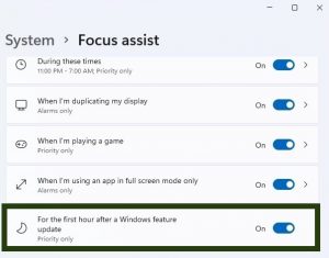 Turn On Or Off Focus Assist In Windows 11 - Hawkdive.com