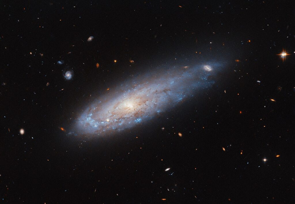 NASA's Hubble Captures Stunning Celestial Projectile - Hawkdive.com
