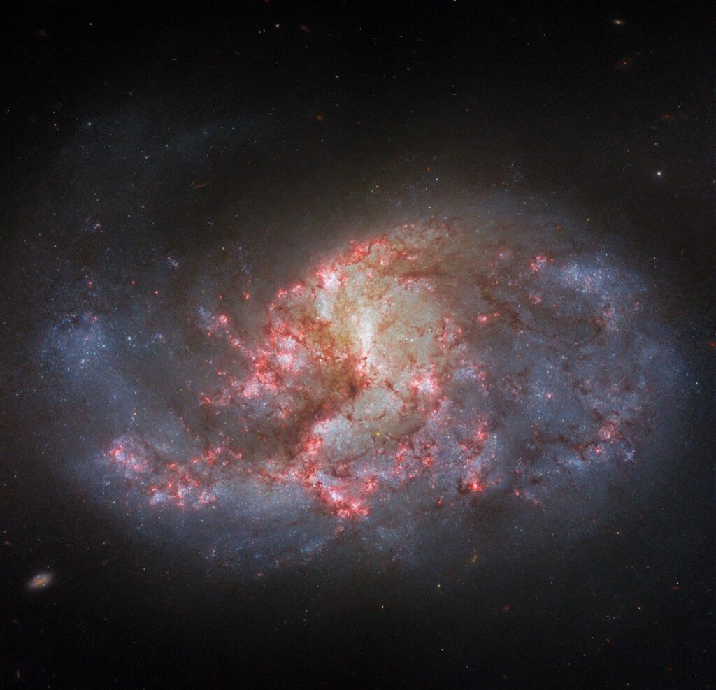 Hubble Captures Image of Barred Spiral Galaxy - Hawkdive.com
