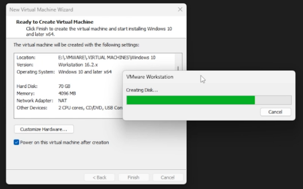 Creating a Windows Virtual Machine using VMware and its Optimization - Hawkdive.com
