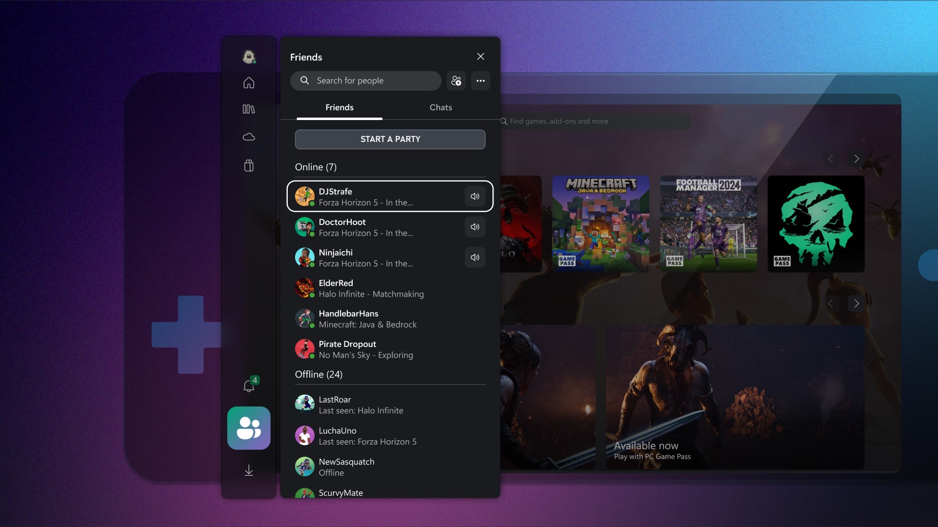 Xbox App Compact Mode Upgrade: Jump Back In & Enhanced Friends Panel ...