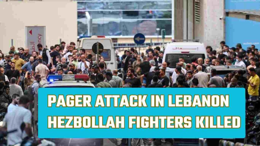 Exploding Pagers: The New Digital Battlefield Threatening Lebanon's ...