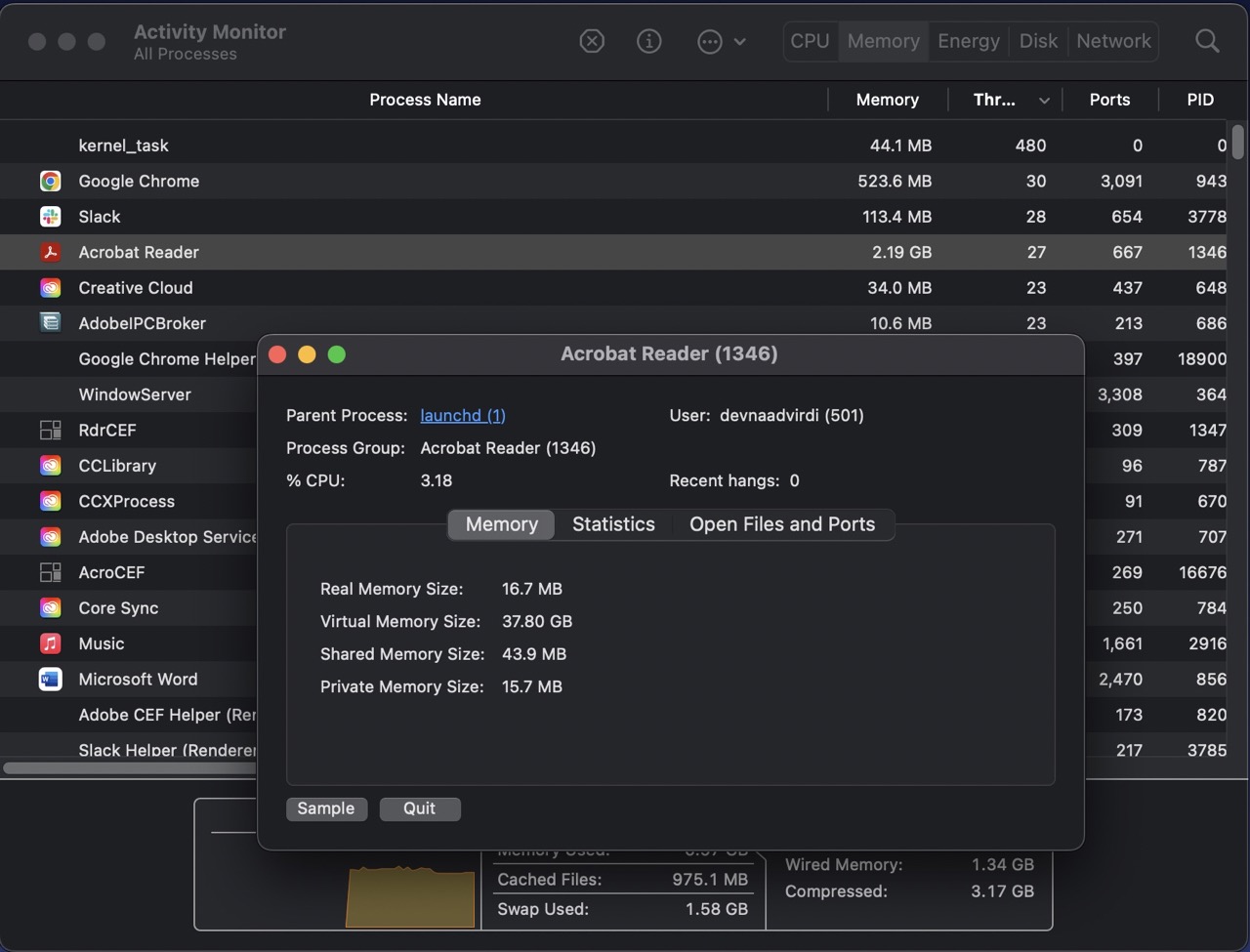Your System Has Run Out Of Application Memory Error Received In macOS ...