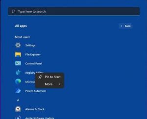 How To Group Pinned Apps Into Folders On Start Menu In Windows 11 ...