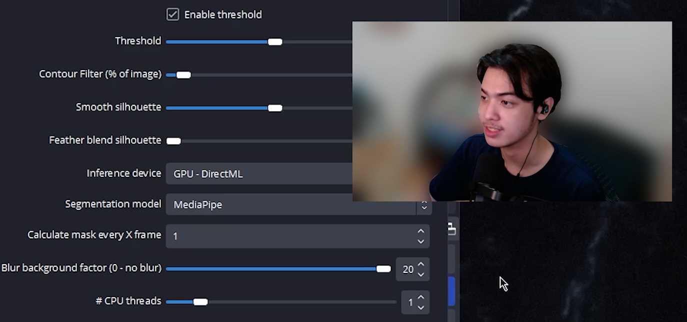 Add Background Blur Effect To Your Webcam With OBS [Lightweight ...