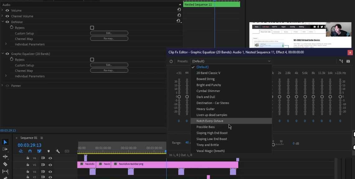 Make Your Audio Quality Better Using Adobe Premiere Pro - Hawkdive.com