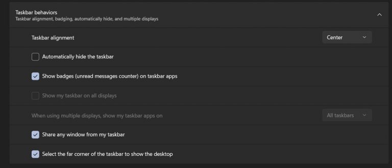 How To Show Taskbar On All Monitors In Windows 11 - Hawkdive.com