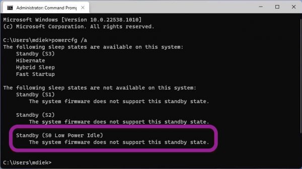 How To Disable Modern Standby In Windows 10 And Windows 11 - Hawkdive.com
