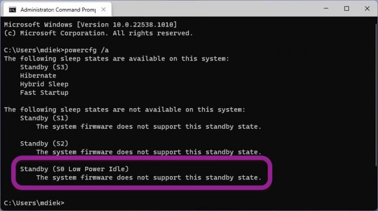 How To Disable Modern Standby In Windows 10 And Windows 11 - Hawkdive.com